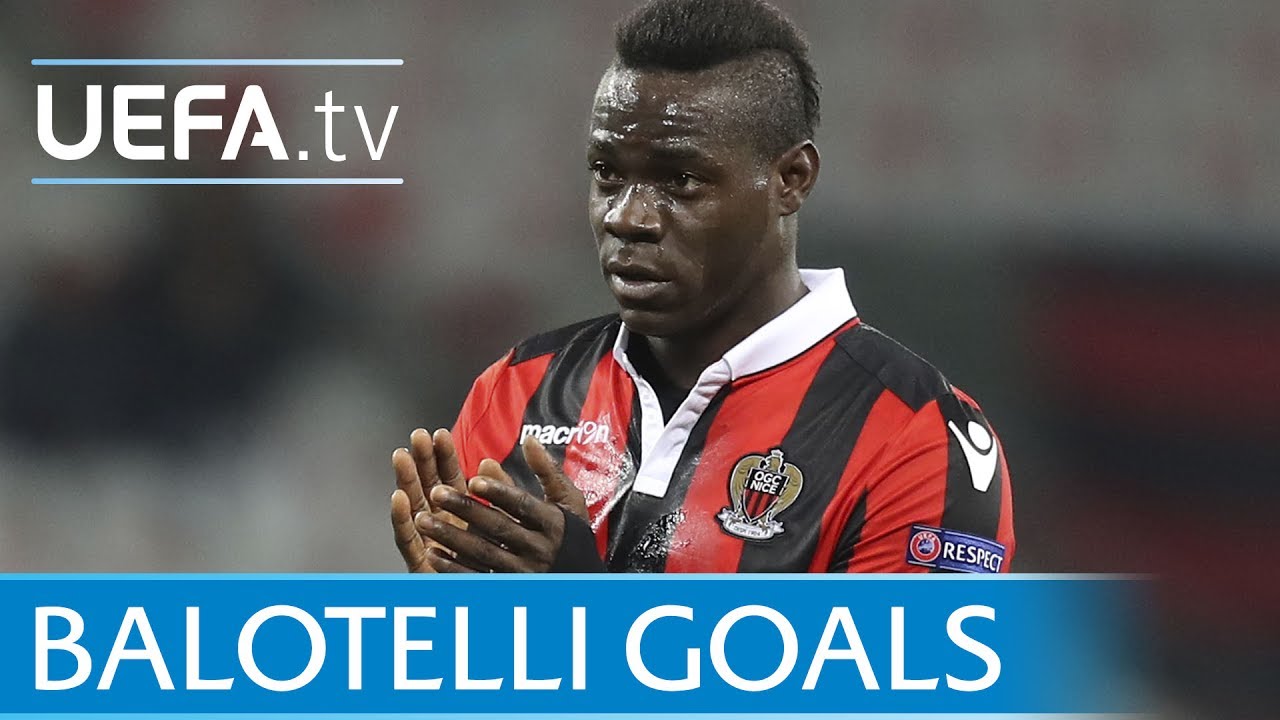 Mario Balotelli: Goals for his last five clubs - YouTube