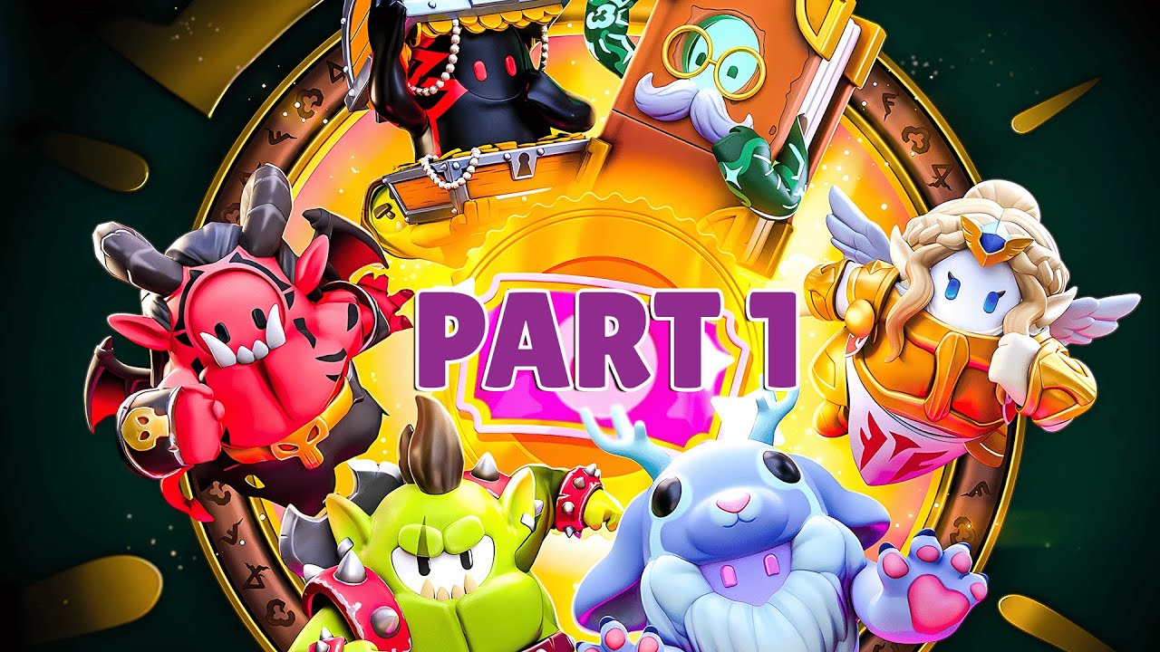 FALL GUYS - Crown Ranks Update & Fame Pass Gameplay Walkthrough - PART ...