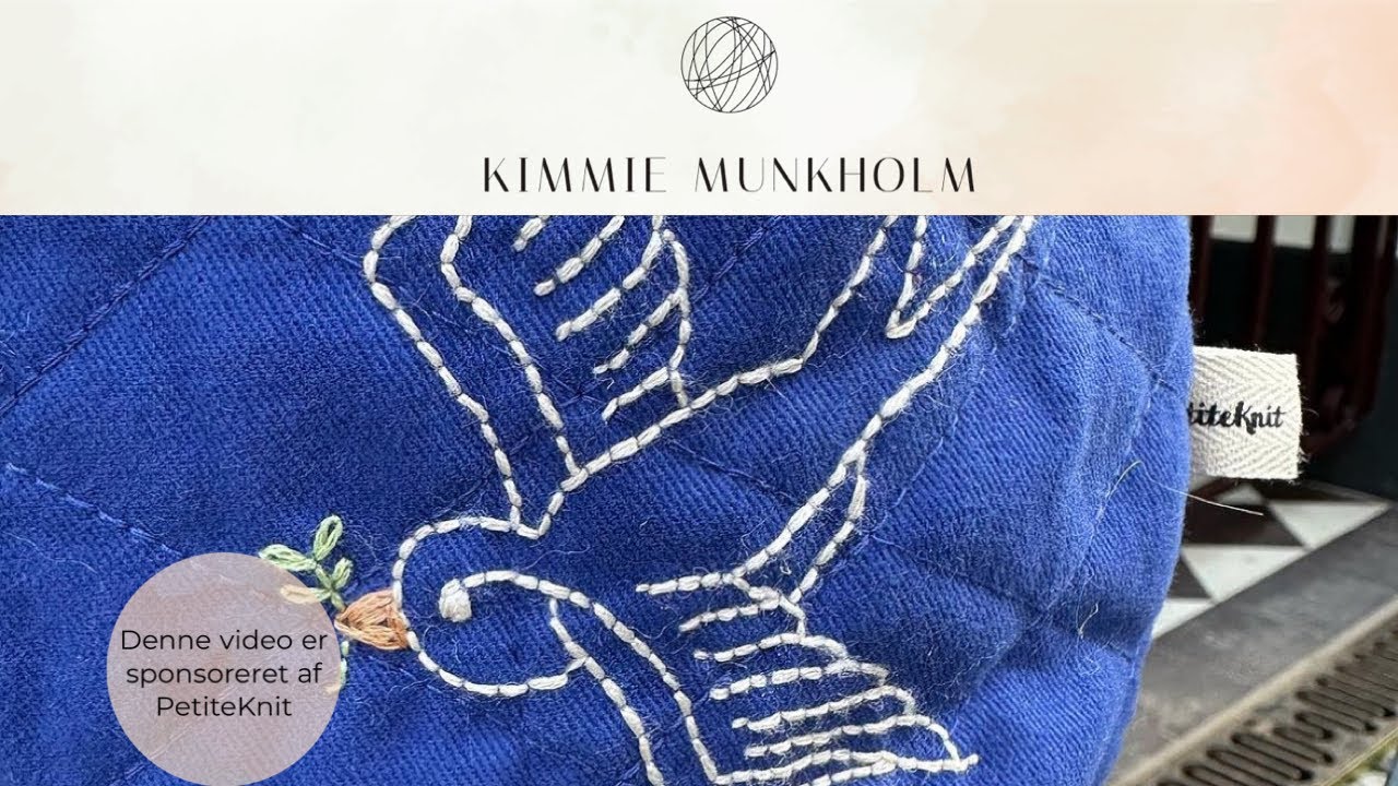 Petiteknit Projekttaske Broderikit - Introduktion til broderi og ...