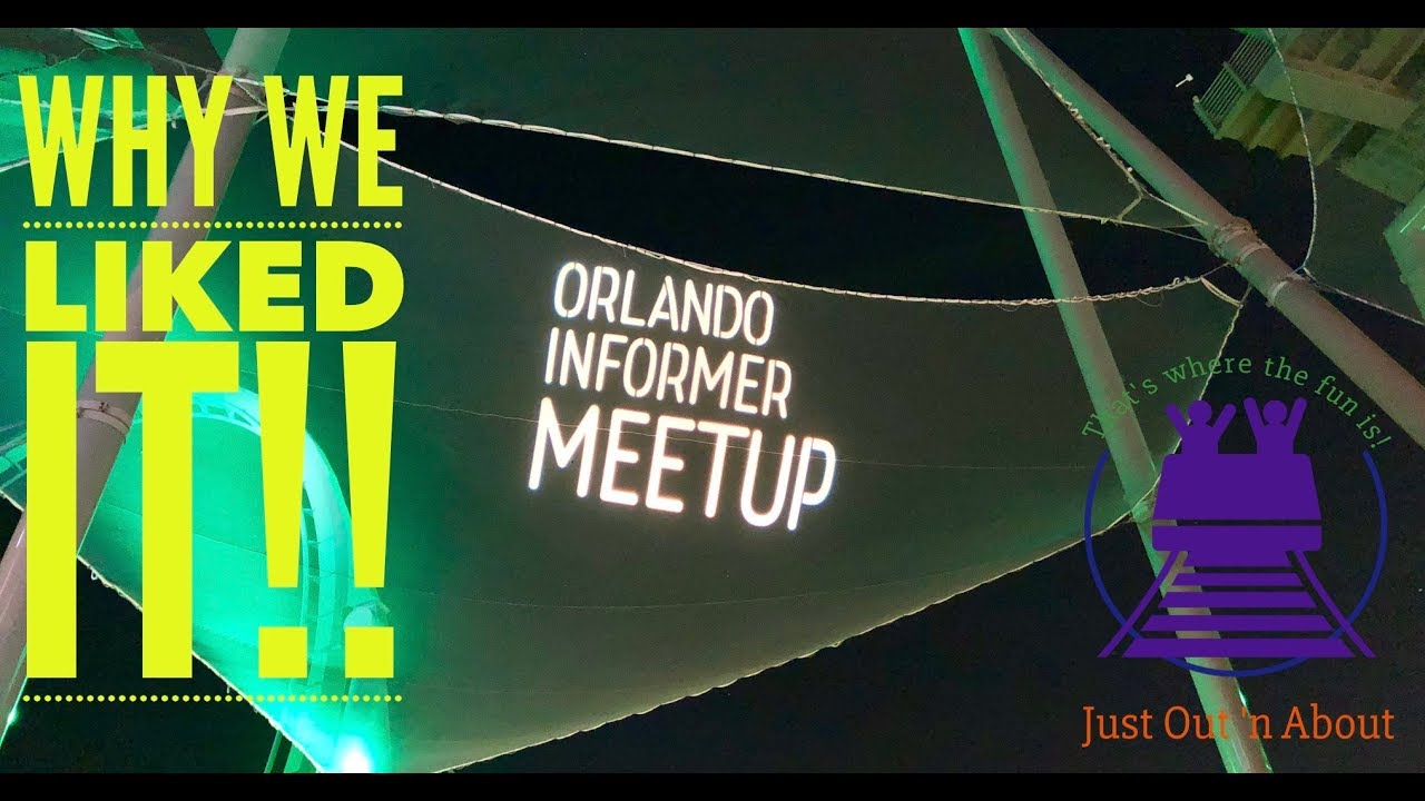 Orlando Informer Meetup June 2018 - Universal Orlando - YouTube