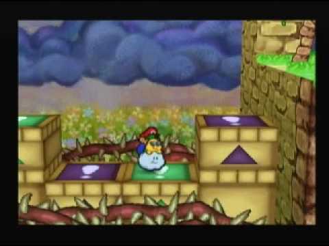 Paper Mario Walkthrough 66: Crazee Dayzee Battle - YouTube