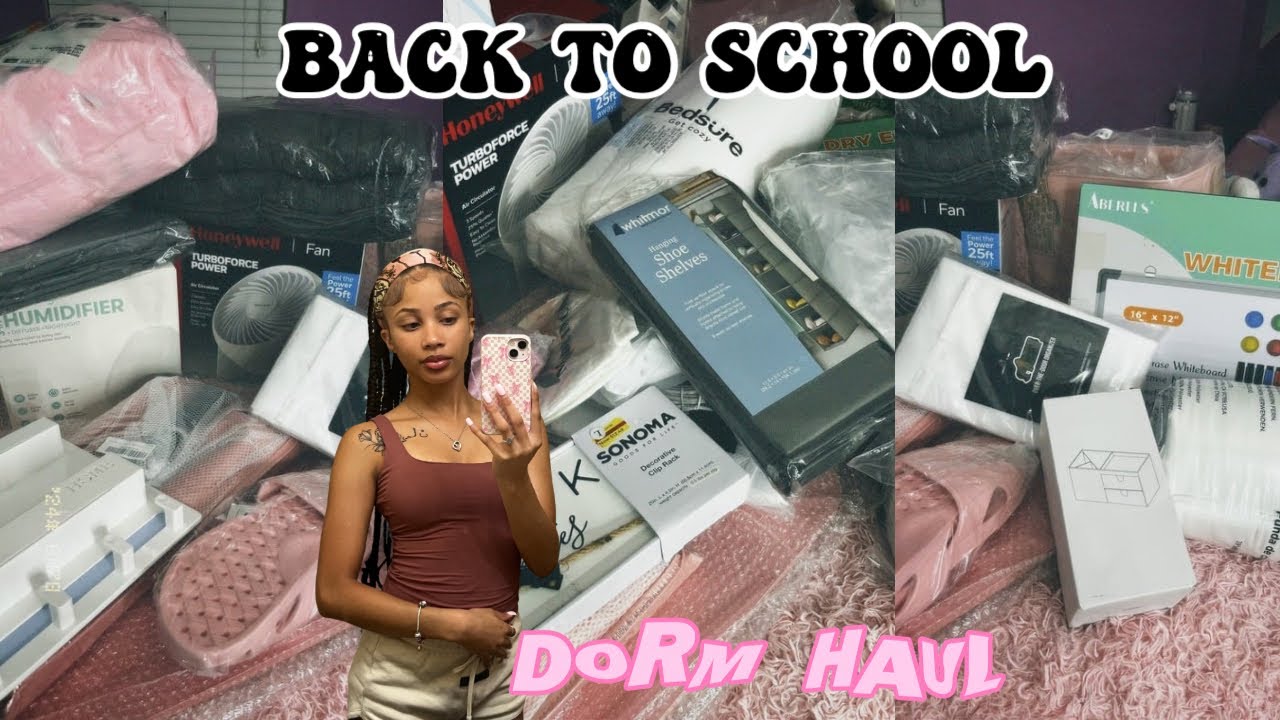 COLLEGE DIARIES 001 | the ULTIMATE college dorm guide: DORM HAUL ...