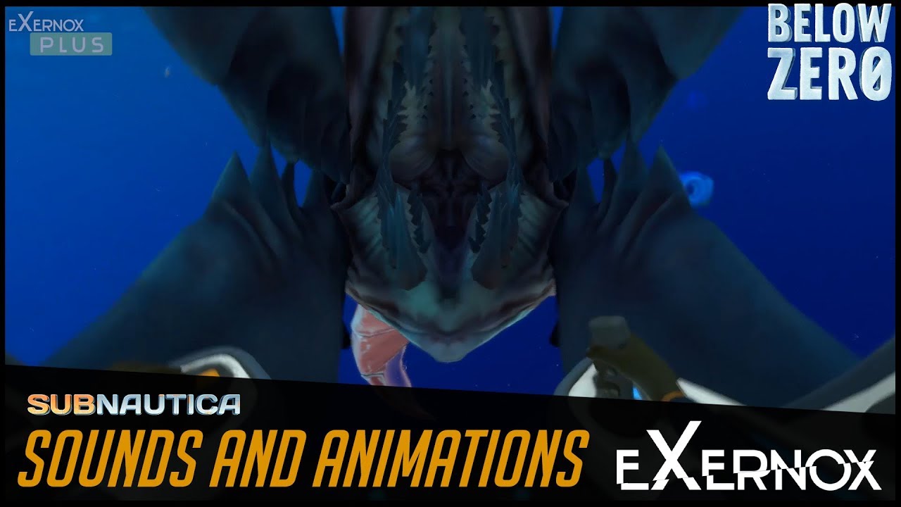 Chelicerate Attack Animations | Subnautica Below Zero Animations - YouTube