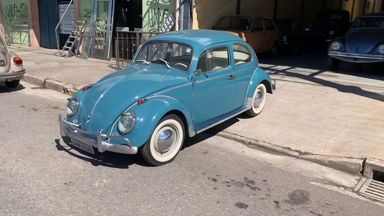 Fusca 1961 com incríveis bancos originais (VENDIDO) - YouTube