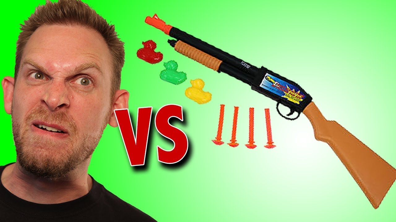 Soft Dart Rifle Target Game Unboxing - YouTube