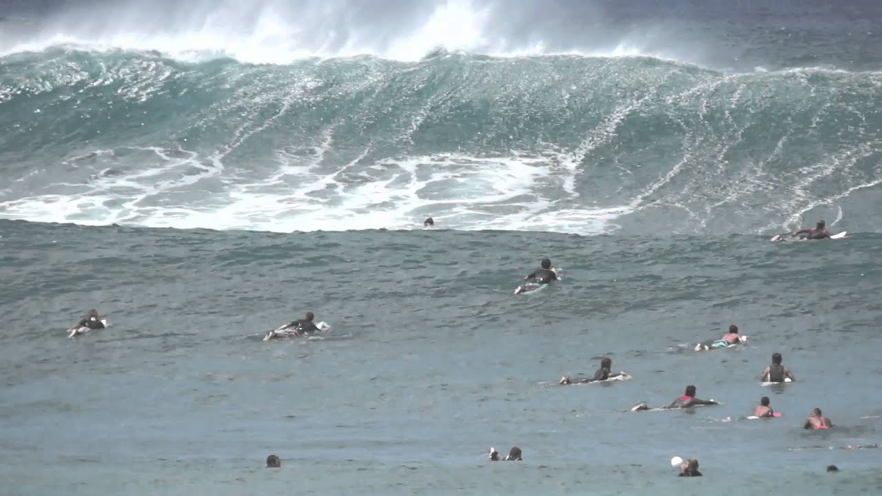 Banzai Pipeline Last Big Winter Swell - YouTube