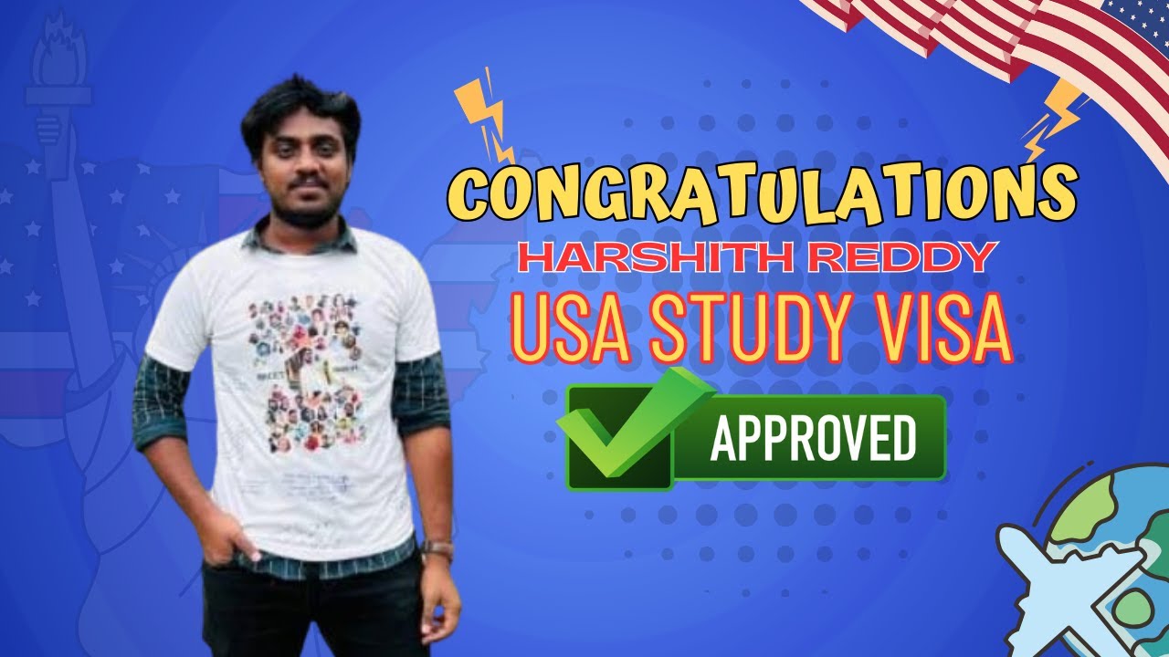 Congratulations to Harshith Reddy on Achieving His Dream of Studying ...