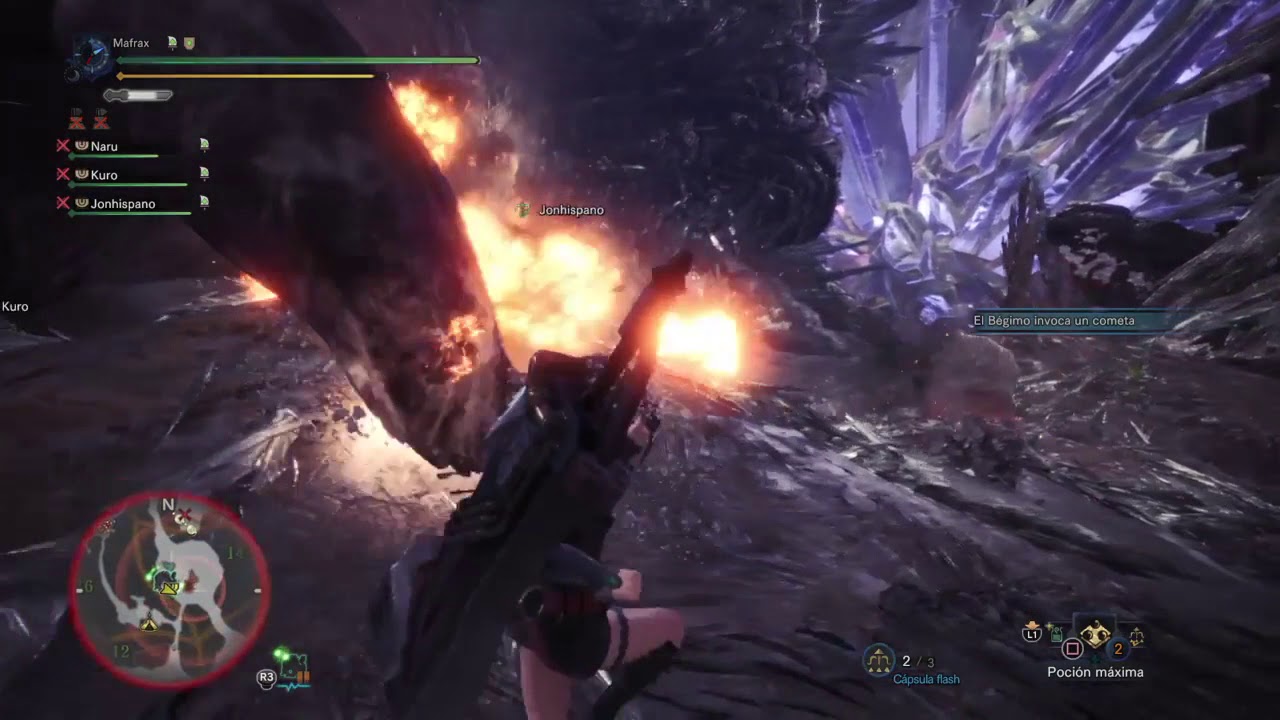 Como matar al Behemoth(begimo) | Monster Hunter World - YouTube