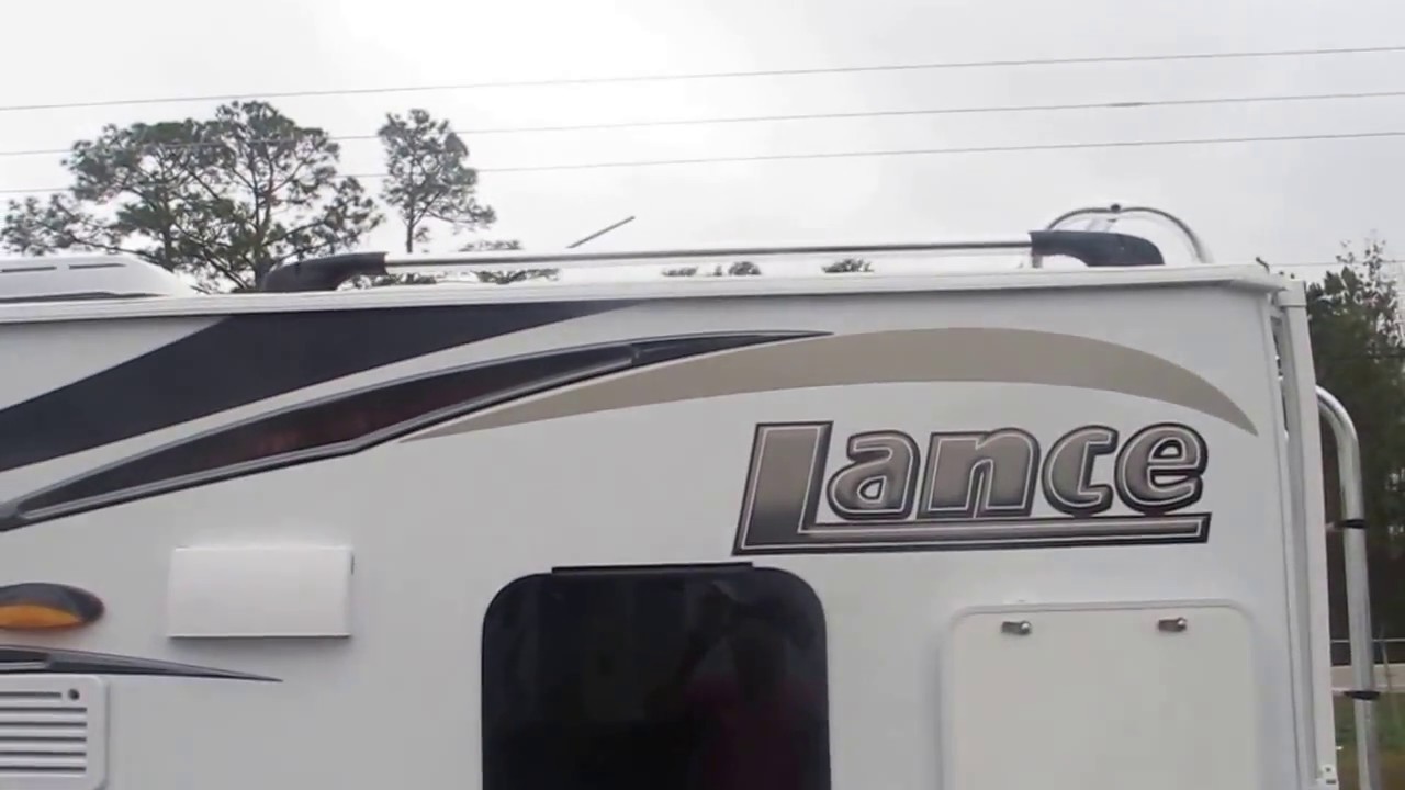 2017 Lance 825 Truck Camper - YouTube