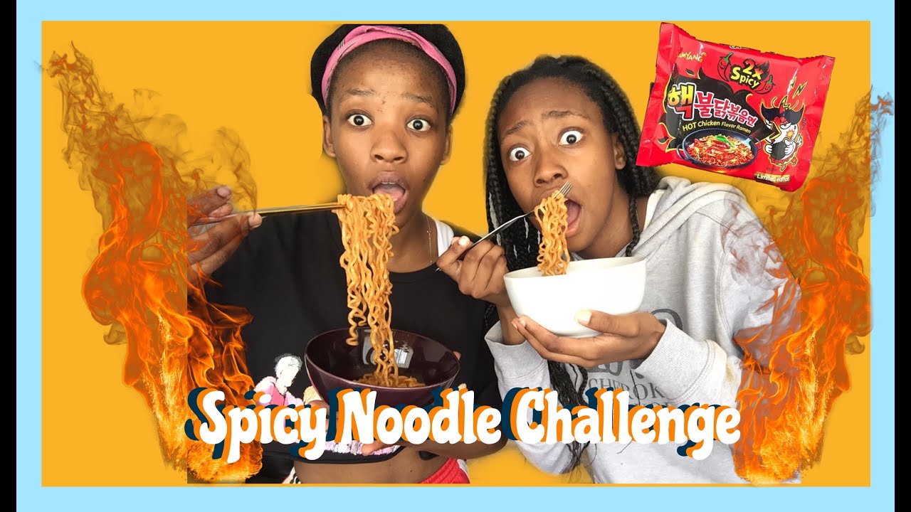 Spicy Noodle Challenge🔥 | Collab - YouTube