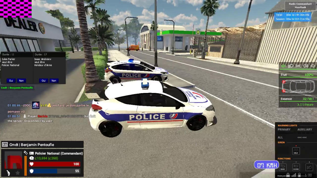 La police dans la place ! Gmod DarkRp Oscar Rp ! - YouTube