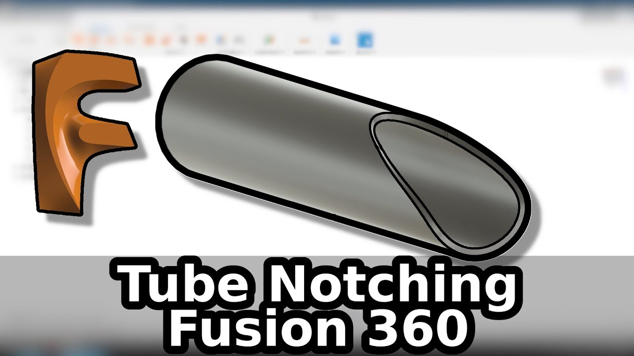 Tube|Pipe notching in Fusion 360 - YouTube