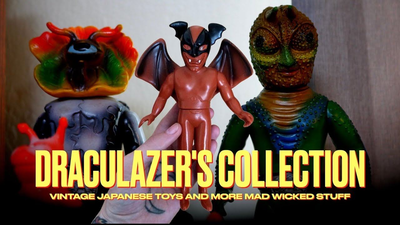 Draculazer's Vintage Japanese Toy and Sofubi Collection - YouTube