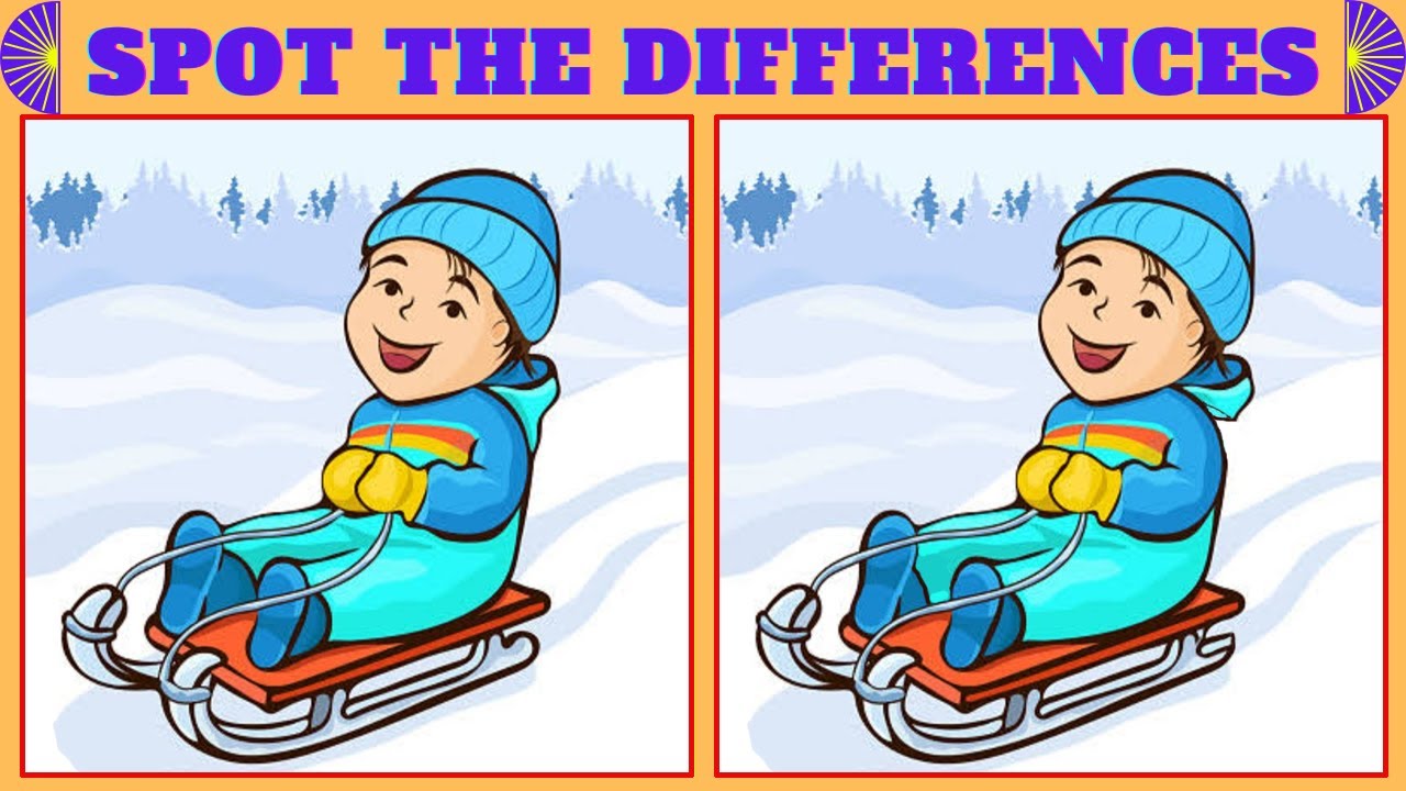 【Find the Differences】Practice it and keep your brain Active and ...