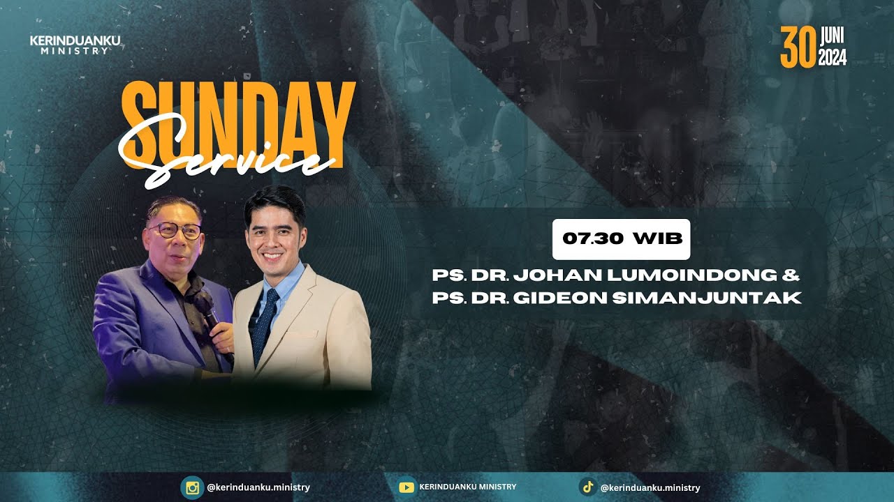 Ibadah Minggu Kerinduanku Ministry Ps Dr Gideon Simanjuntak & Ps DR ...