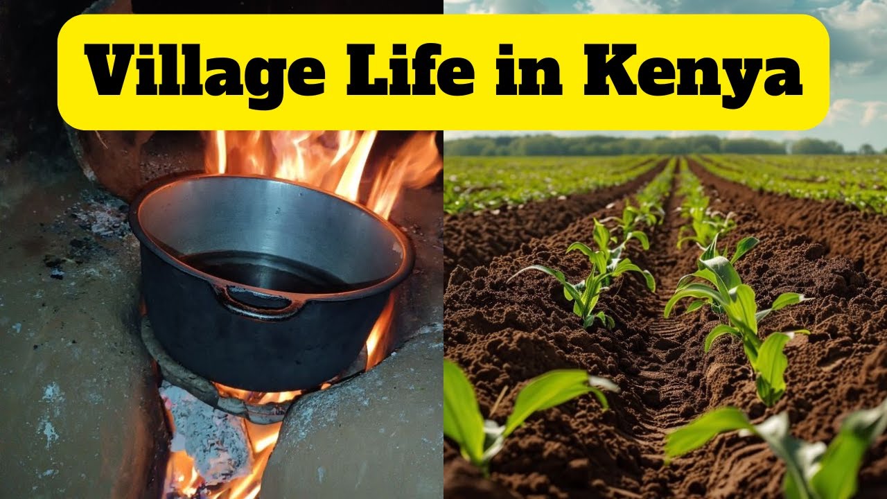“A Day in the Kenyan Countryside 🌿 Slow Village Life & Simple Living ...
