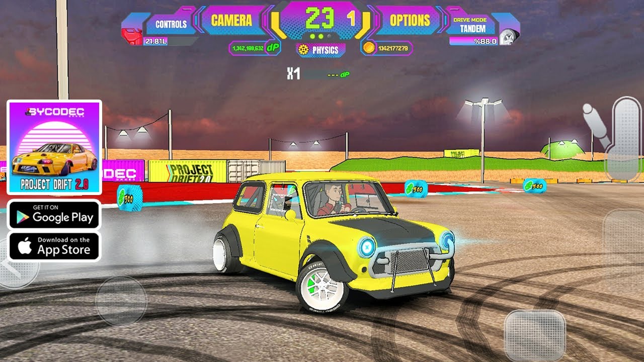 Mr Bean Mini Cooper drifting - Project Drift 2.0 Gameplay #6 - YouTube