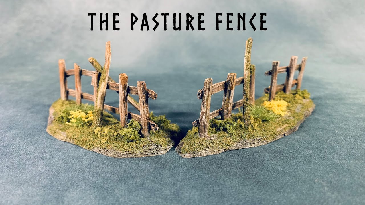 The Pasture Fence: Curse of Strahd Scatter Terrain Scratch Build for ...