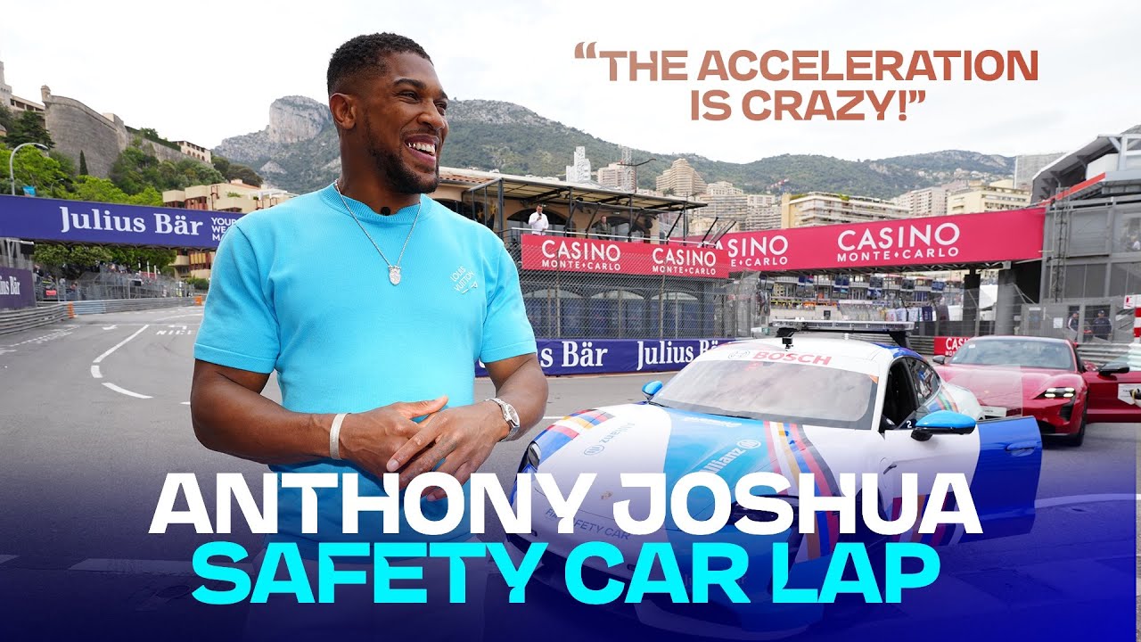 "A lot of speed!" 😮‍💨 | Anthony Joshua Safety Car Lap - YouTube