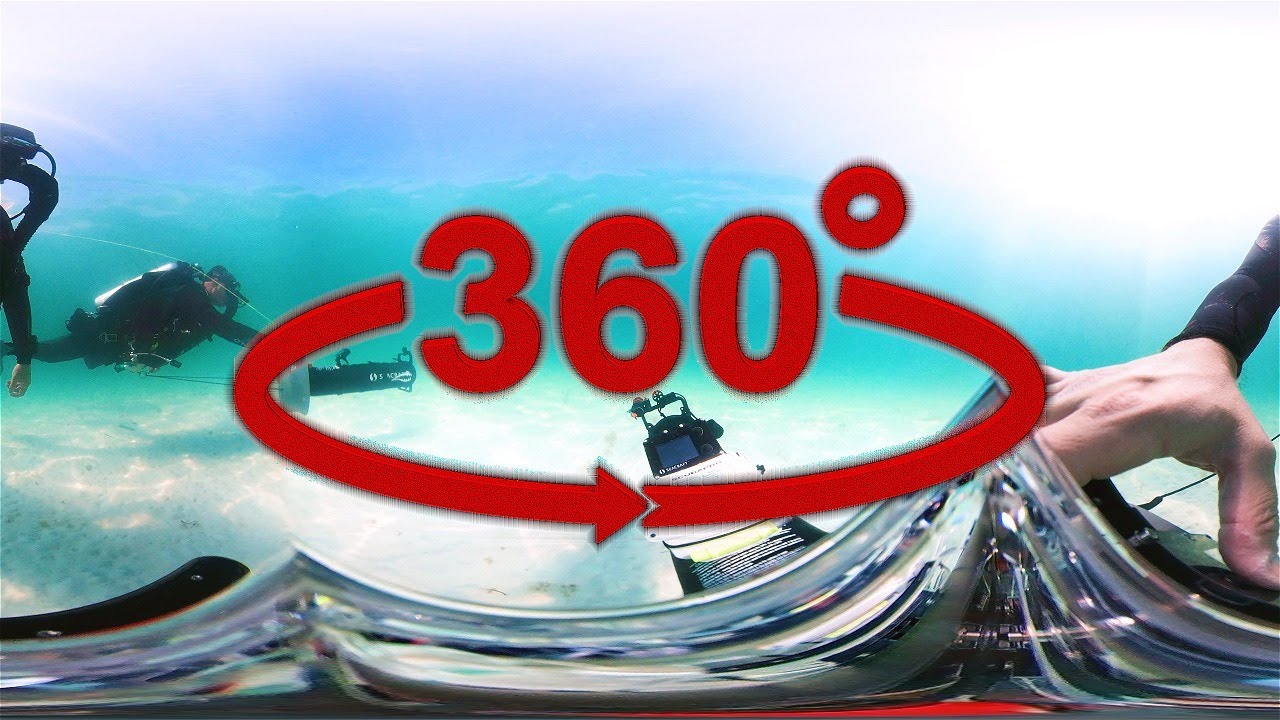 SCUBA Diving With My 360 Camera! - YouTube