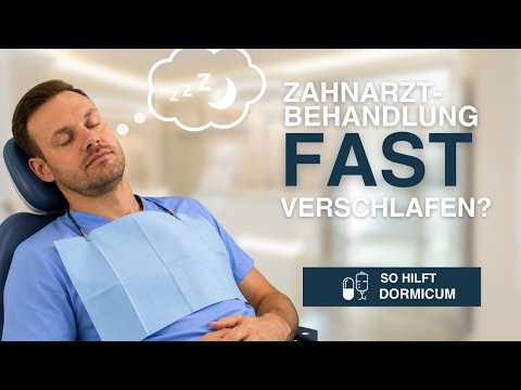 So kann Dormicum beim Zahnarzt helfen. Sedierung einfach erklärt.