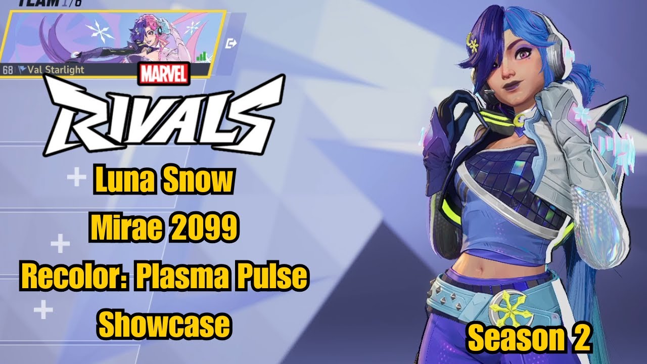 Luna Snow | Mirae 2099 Recolor: Plasma Pulse Skin Showcase | Marvel ...