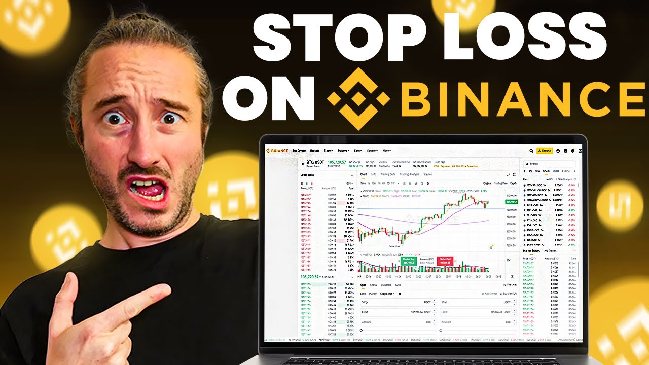 HOW TO PLACE A STOP LIMIT ON BINANCE TUTORIAL (Binance Stop Loss) - YouTube