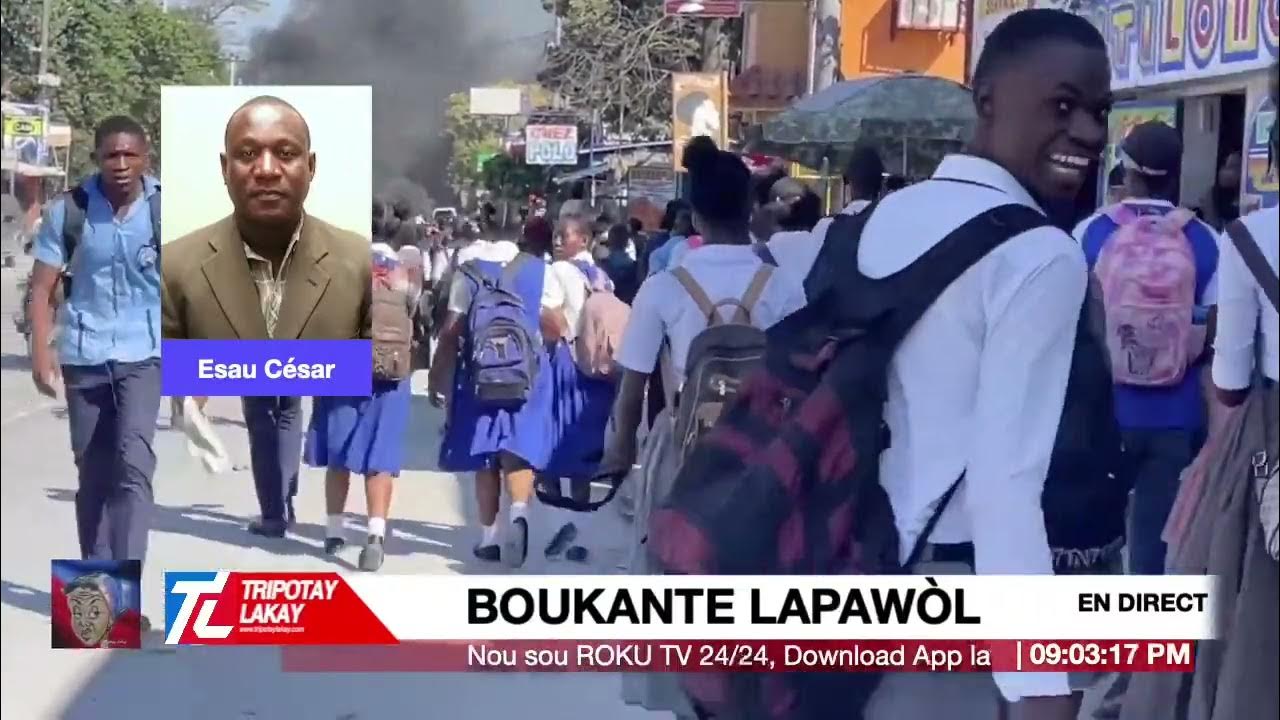 Flash! Bandi nan Potoprens atake Palè Nasyonal, Polisye USGPN yo debake, vide anpil atè - Esau ...