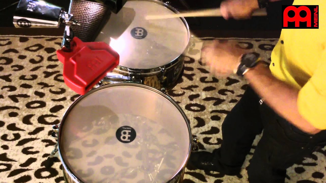 From Cali, Colombia MEINL Percussion Artist Diego Camacho Timbale Solo ...