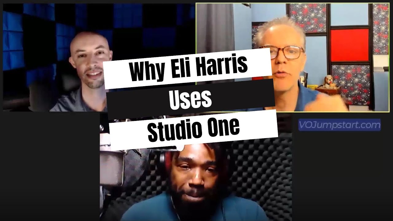 Why Eli Harris Uses Studio One for Voiceover (Audio Barnyard Bytes ...