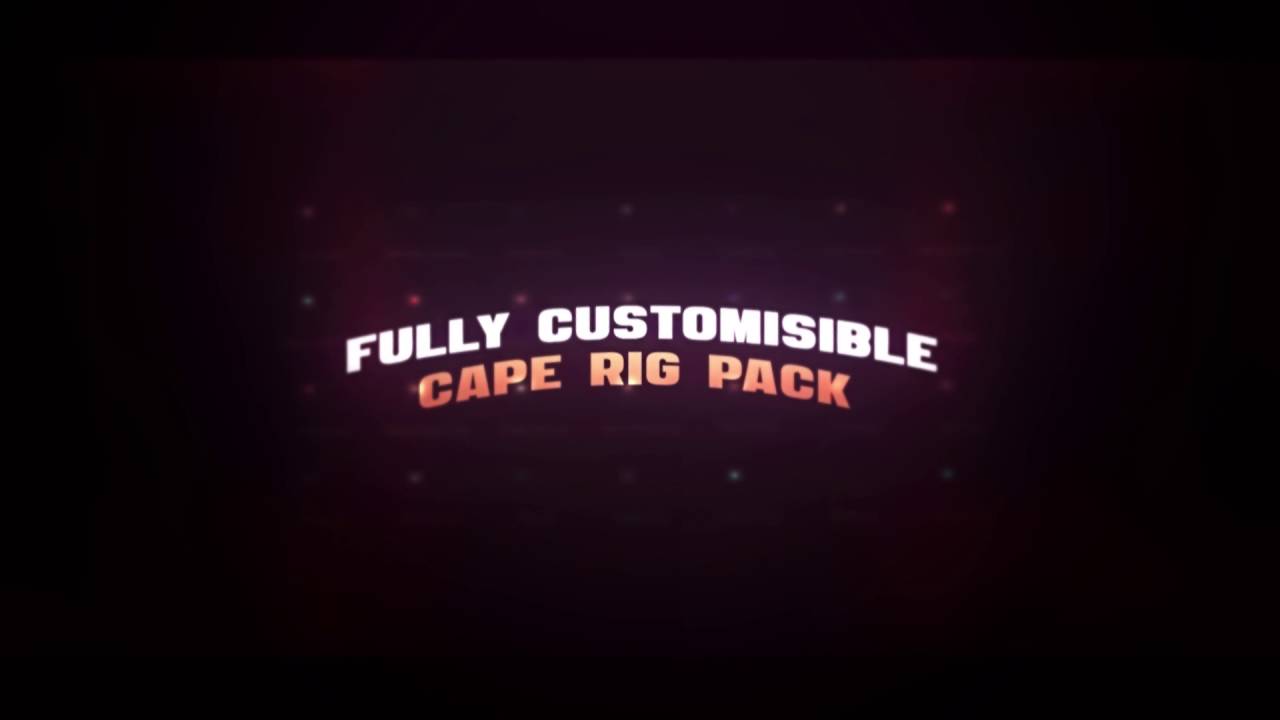 [PROMO] Fully Customizable Cape Rig Pack by Flash - YouTube
