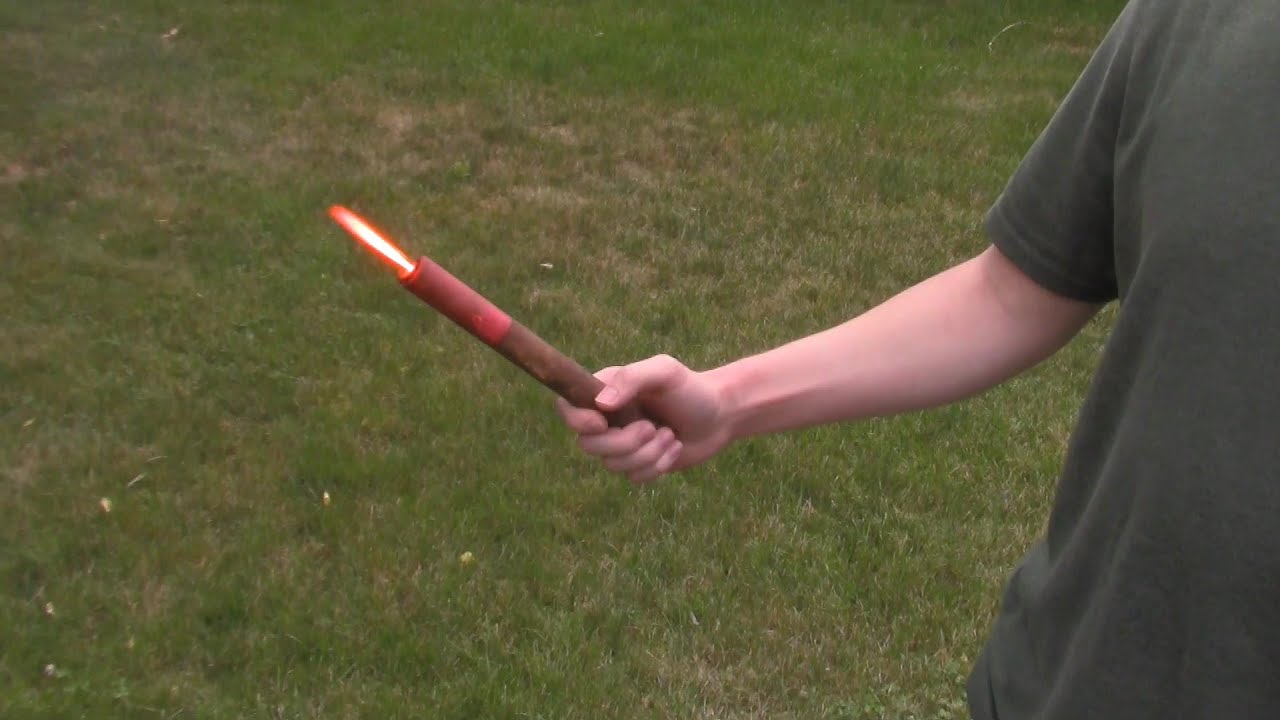 Lighting A 40 Year Old Flare - YouTube