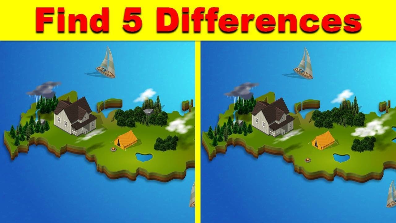 Can You Find The Difference? - HARD LEVEL - YouTube