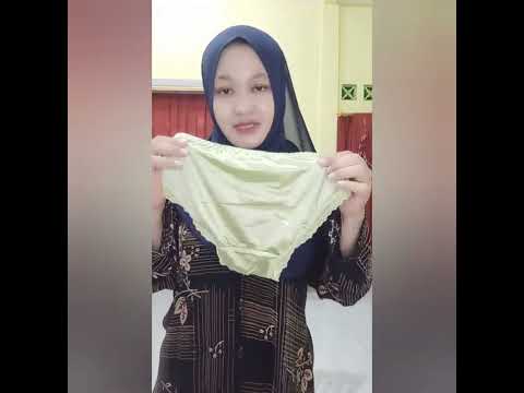 Set Bra Full Satin Depan Belakang Licin Mengkilap