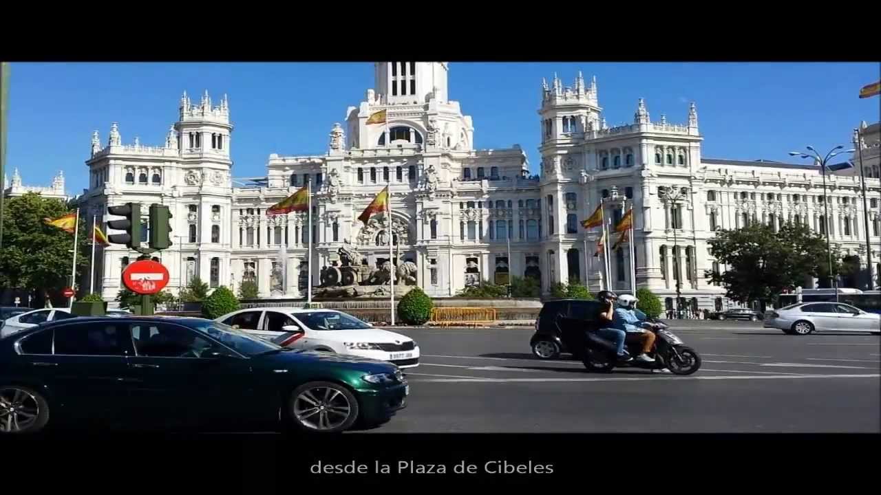 Paseo Recoletos Madrid. - YouTube