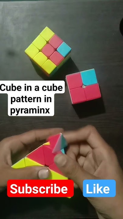 #cube in a cube pattern in pyraminx #shortsviral #subscribe @anithecuber702 - YouTube