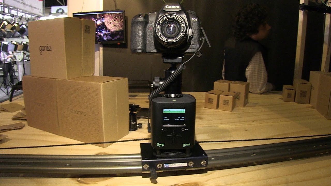 IBC2013: Motion Control — Syrp Genie - YouTube