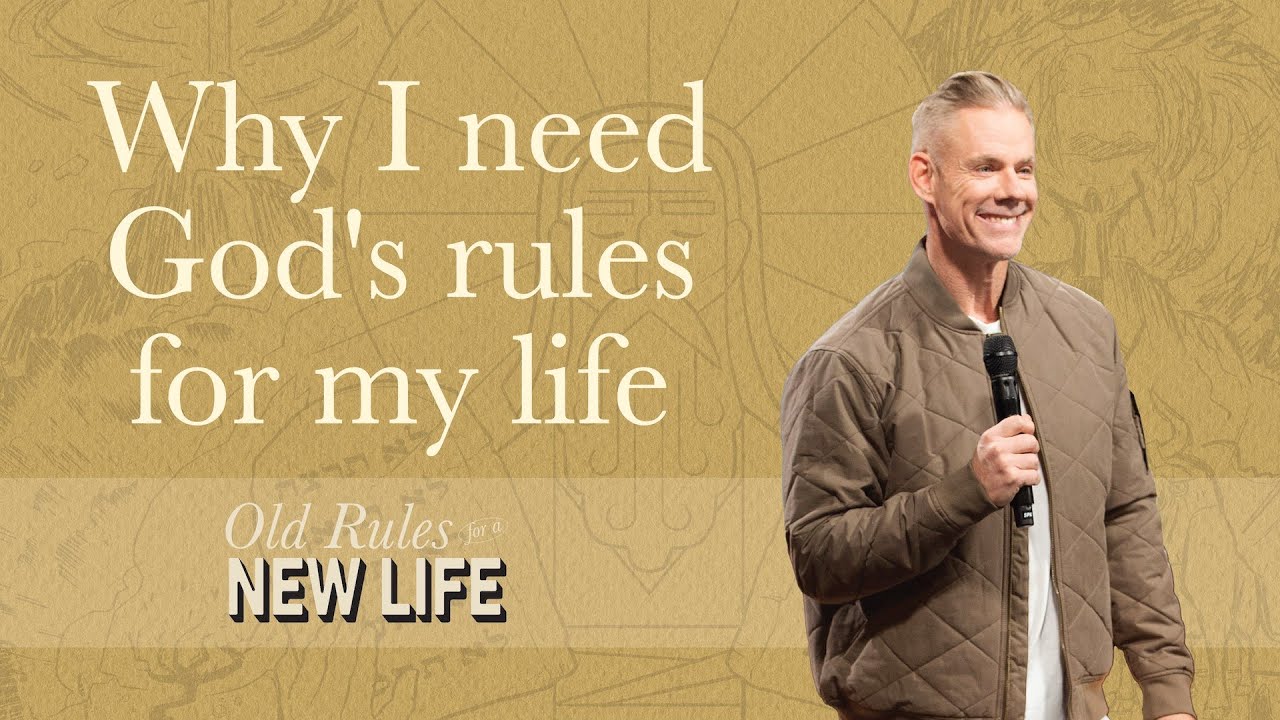 Why I Need God's Rules for My Life (Worship and Message) | Sandals ...