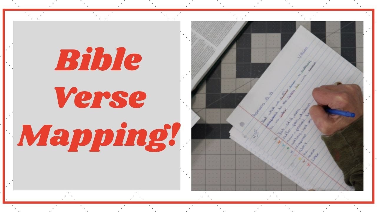 Bible Verse Mapping | How I Verse Map - YouTube