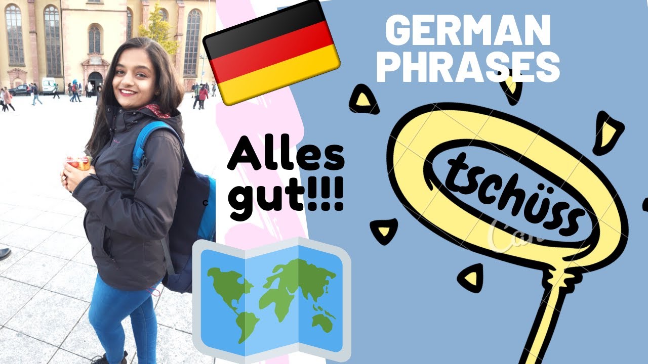 GERMAN PHRASES EVERY TRAVELER MUST KNOW | Basic German #LEARNGERMAN ...