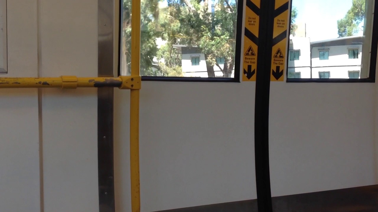 Ride in Transperth A Series train 241 from McIver to Claisebrook ...