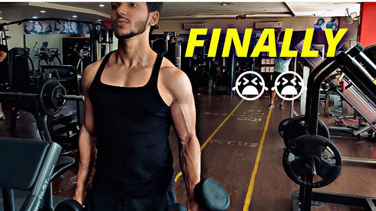 BACK TO GYM AFTER 1 MONTH 😭 - YouTube