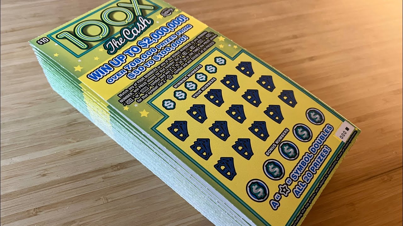 BRAND NEW TICKET! | full pack! | $10 ~ 100X The Cash - YouTube