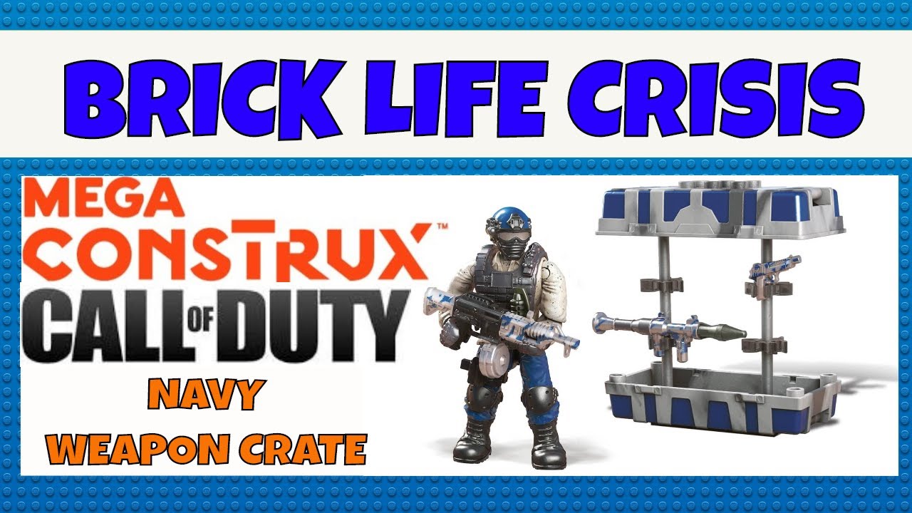 MEGA Construx COD Navy Weapon Crate - YouTube