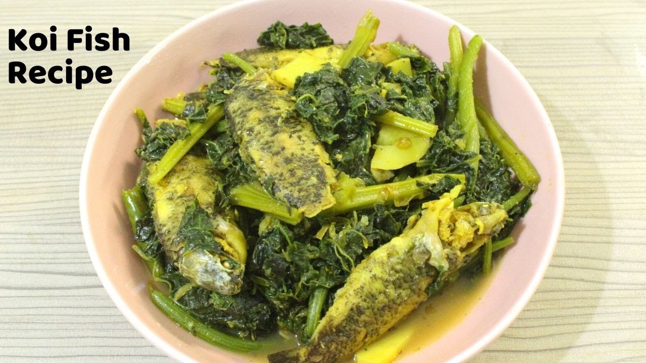 Koi Mach Diye Lau Shak Ranna | Koi Fish Recipe - YouTube