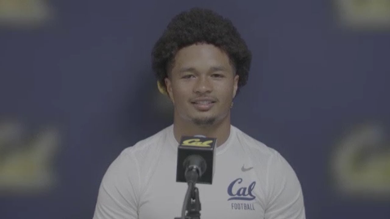 Cal players Ben Finley, Isaiah Ifanse and Jaydn Ott talk after North ...