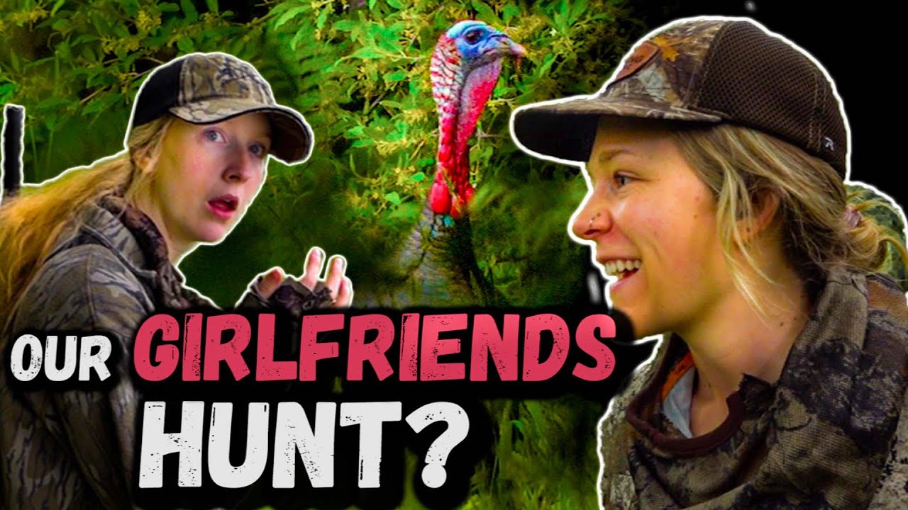 Turkey Hunting with Our GIRLFRIENDS - She Called Him Right IN! - YouTube