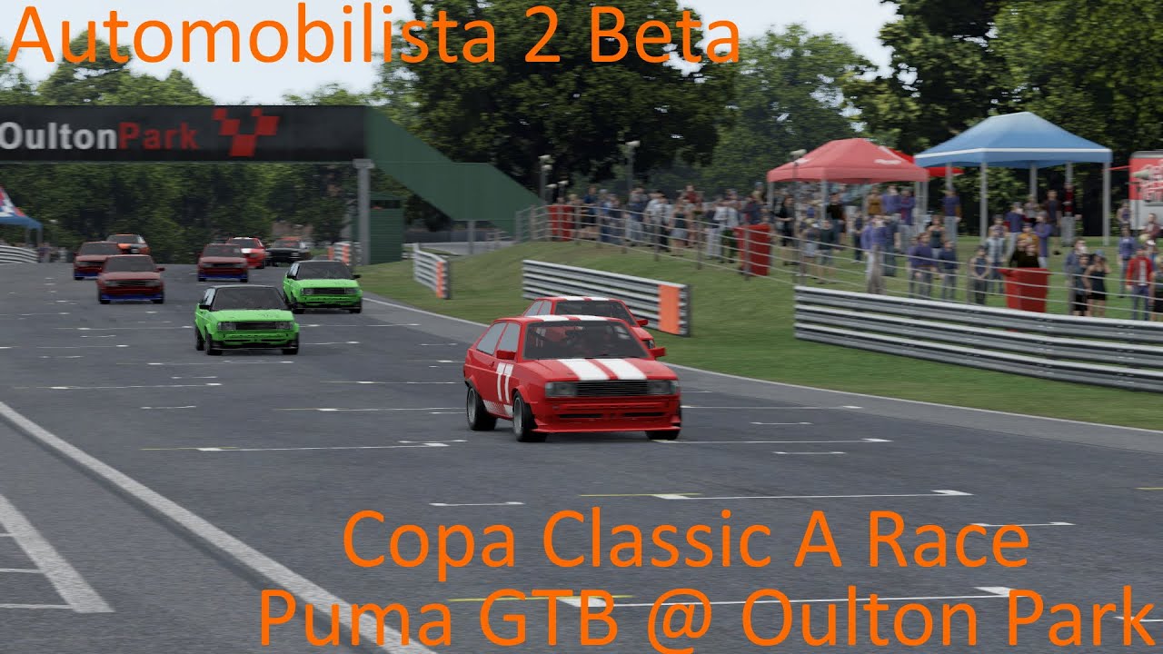 AMS 2 (pre-release beta) Copa Classic A 10 minute race at Oulton Park ...