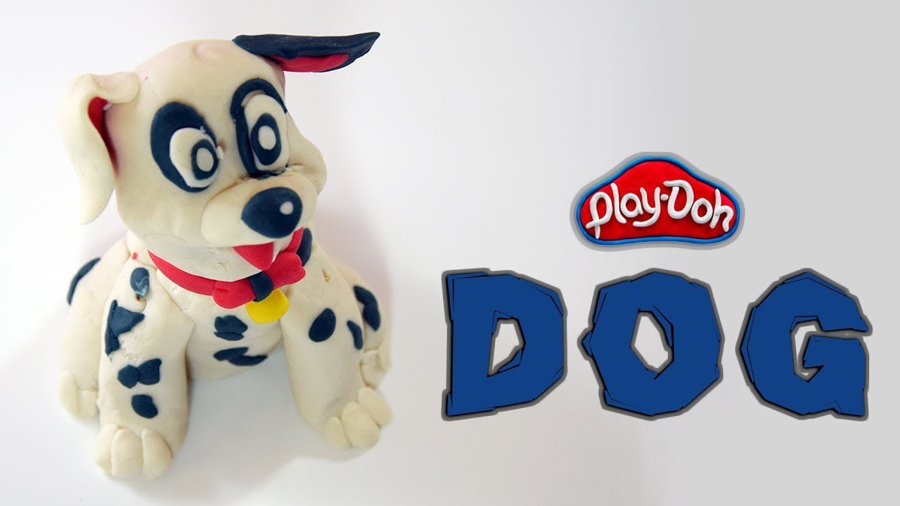 How to Make a Cute Play Doh Puppy for Kids + More Clay Videos - YouTube