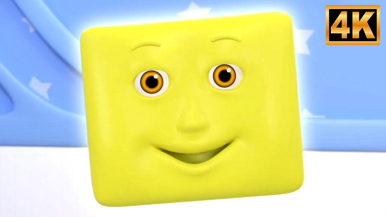 The Square Song - Learn Shape for Kids, Preschool Learning Videos - YouTube